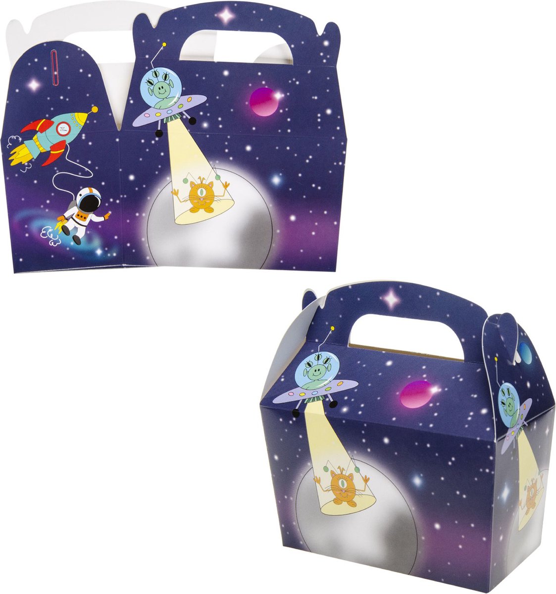 Traktatiedoosjes Ruimte 3 STUKS - Verpakking Cadeau - Traktatie ...