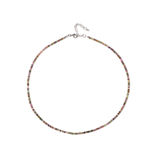 Toermalijn Zilveren Ketting | bol