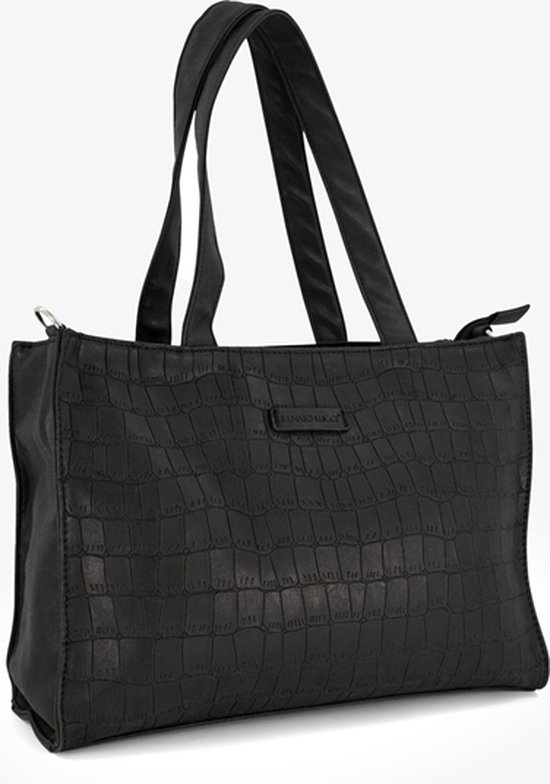 Renato Lucci dames shopper zwart | bol