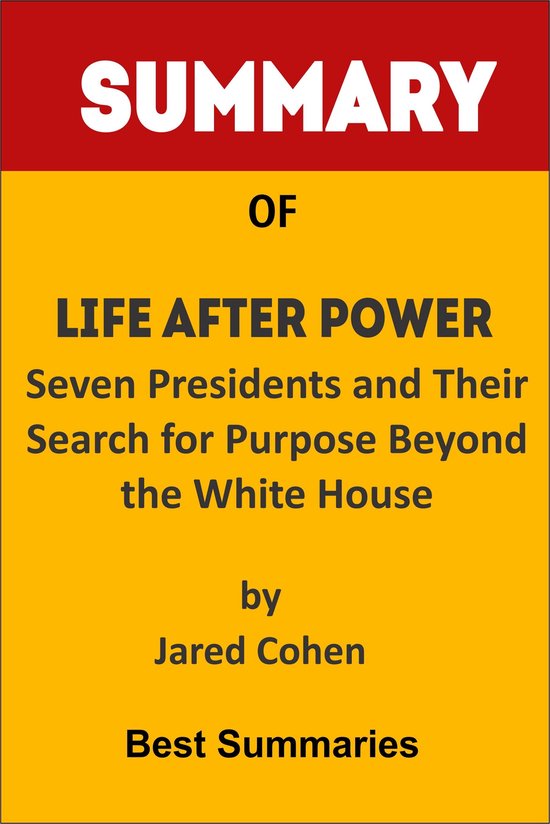 Life After Power (ebook), Best Summaries | 1230007405853 | Boeken | bol