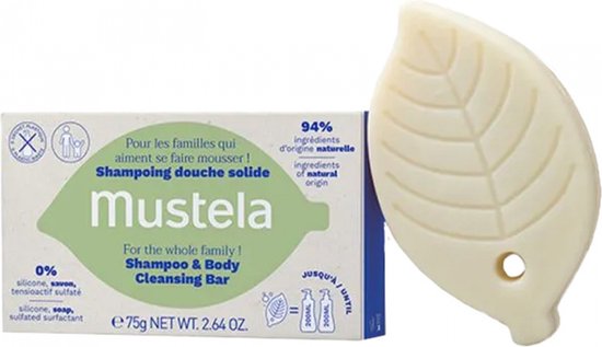 Shampoo Bar Mustela Bio (75 g) | bol