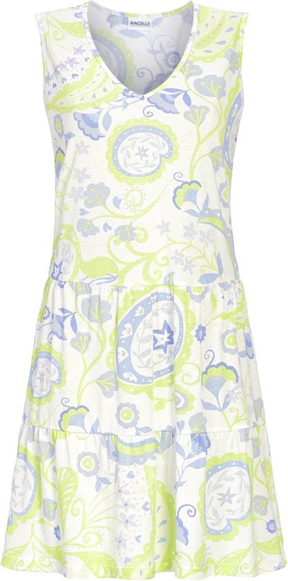 Ringella – Pastel – Nachtkleed – 4211014 – Nautic Blue Yellow - 44 | bol