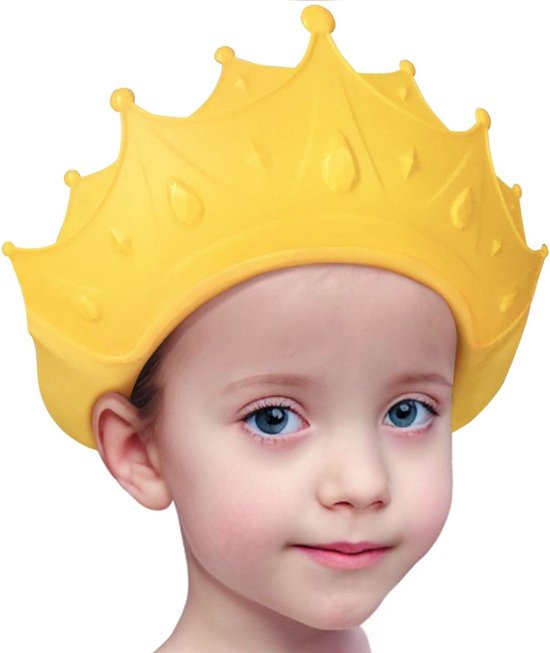 Badmuts Baby Douchemuts - Shampoo cap - Verstelbaar - Beschermt oren en ...