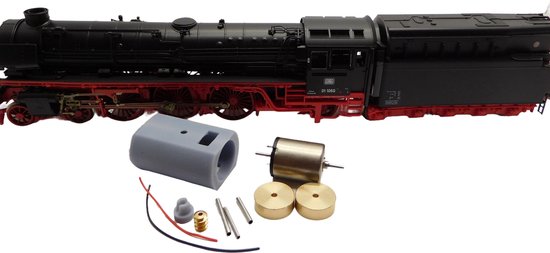 micromotor HR020C motor ombouwset voor Roco BR 01, BR 01.10, BR 011, BR ...