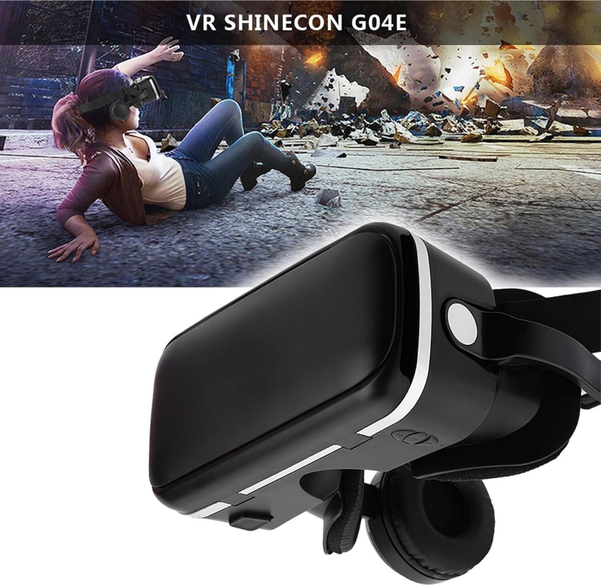 VR Bril - Virtual Reality 3D Bril - VR Glasses - VR Headset | bol