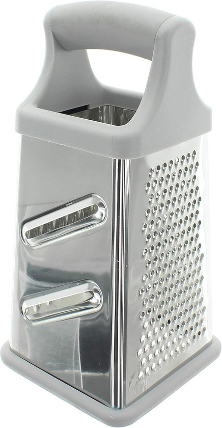 Vierkante rasp, keukenrasp, aardappelrasp, groenteschaaf, 4 raspvlakken ...