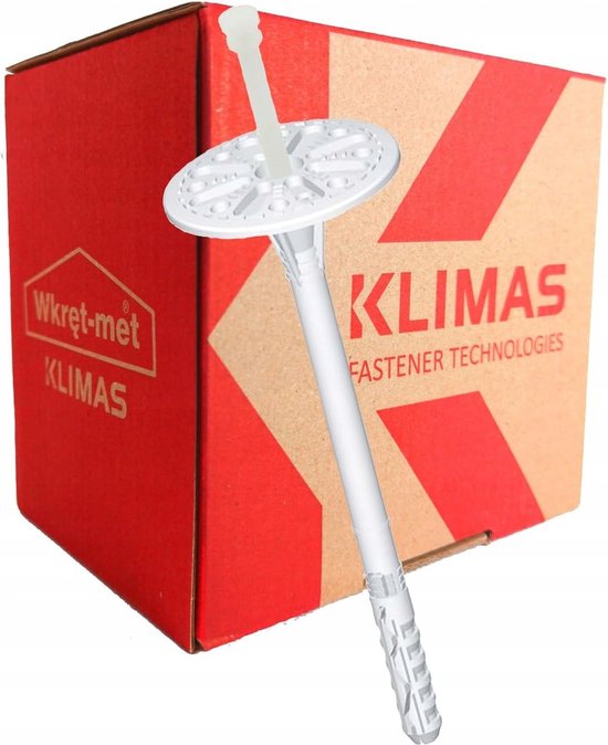 EPS KLIMAS® LTX isolatiepluggen kunststof nagel diameter van 10 mm x ...