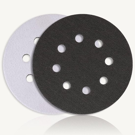Zachte Spons Schurend Pad - Versterkte Sander Kussen - 2 Stuks - 125mm ...