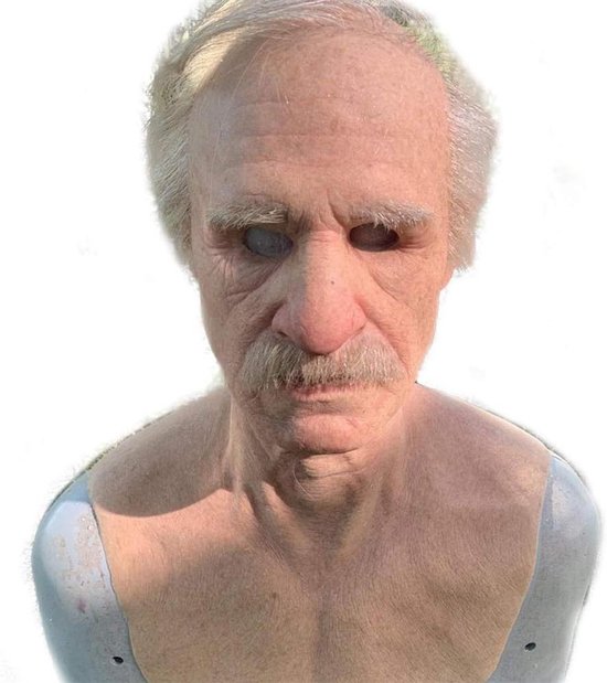 Scary Old Man Mask voor Halloween - Realistisch en Griezelig - Cosplay ...