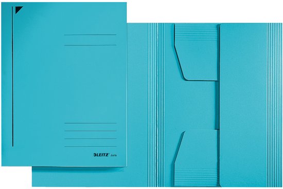 LEITZ dossiermap / jurismap, DIN A4, karton 430 g/m2, roze | bol