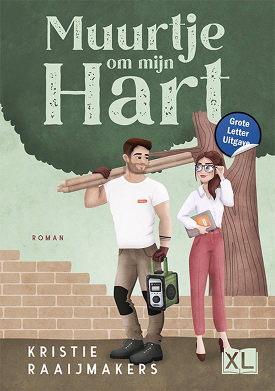 Muurtje om mijn hart - Grote Letter Uitgave, Kristie Raaijmakers | 9789036444453 | Boeken | bol