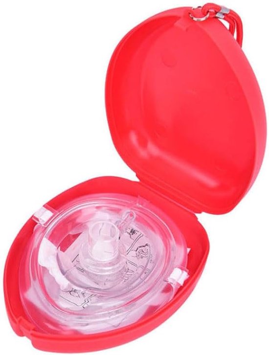 CPR Rescue Mask, Pocket Cardiopulmonary Resuscitation Face Shield ...