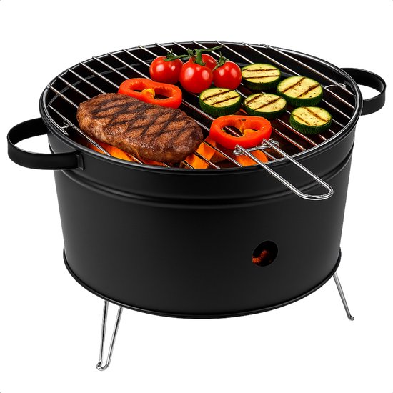 Cheqo® Tafelbarbecue Houtskool - Tafel Barbecue - BBQ Tafelmodel ...