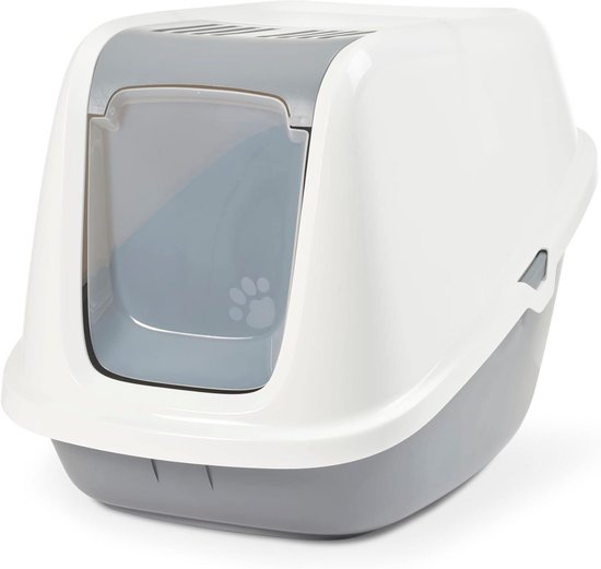 Grote Kattenbak met Mat en Kap – Perfect voor Meerdere Katten | bol