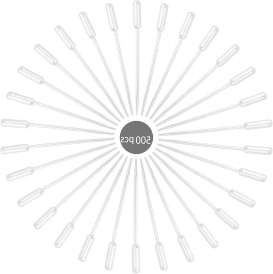 Allecto Plus - Pipet Druppelaar 1ml - 500 stuks - Meetpipet ...