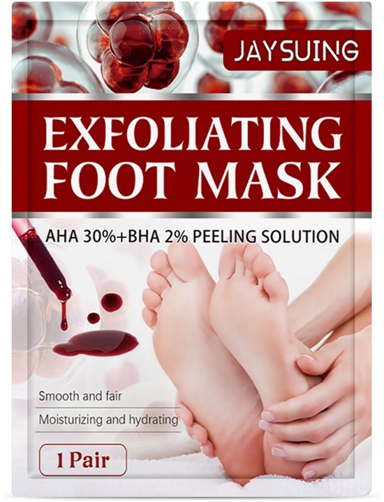 Exfoliërende voetmasker, zachte huid om eelt te hydrateren, dode huid ...