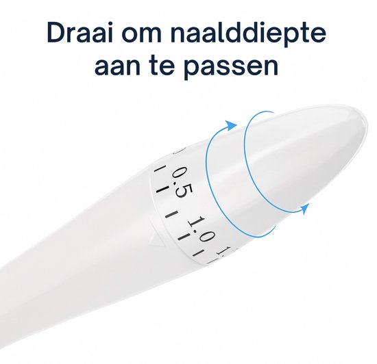 Dermastamp- 140 Naalden - Derma Stamp - Dermarolling - Beter dan Derma ...