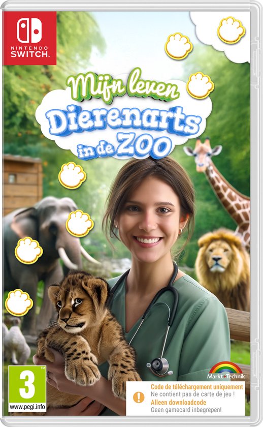 Mijn Leven: Dierenarts in de Zoo - Nintendo Switch (Code in the Box) | Games | bol