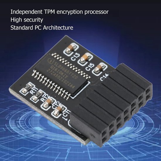 TPM 2.0 Module 14 Pin LPC Beveiligingschip voor Moederbord | bol