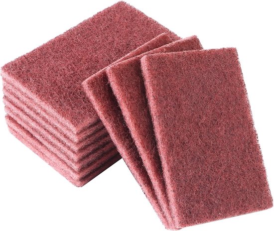10 stuks krachtige schuurspons - Emery doek reinigingsspons voor keuken ...