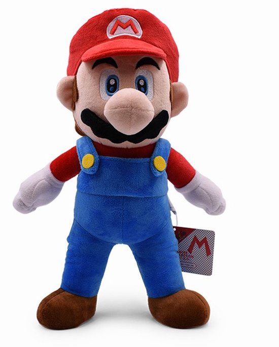 Super Mario Pluche 38cm - Knuffel | bol