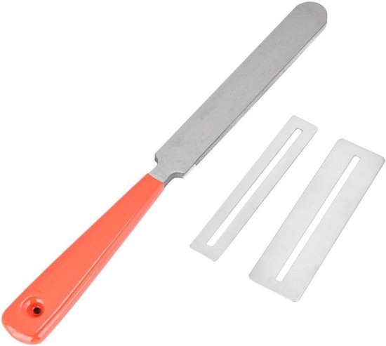 Allecto Plus - Fret File Set van Edelstaal voor Gitaar | Fret Datei en ...