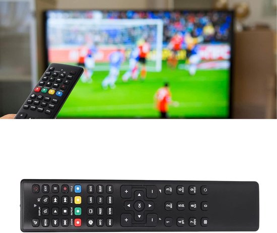 Allecto Plus - Vervangende TV afstandsbediening voor MEDION televisie - RC1208 - Zwart... | bol