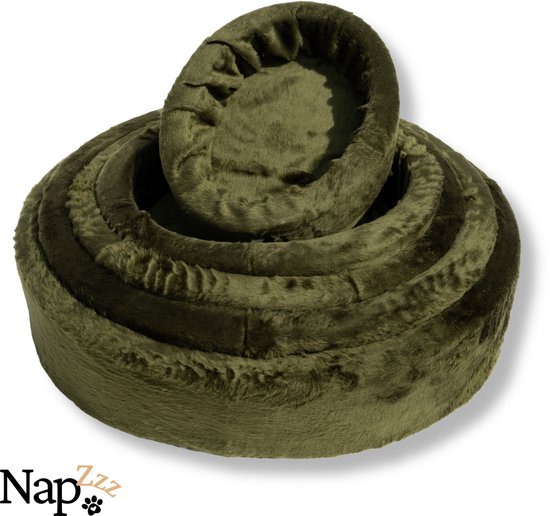 NapZZZ Hondenmand - Groen - 85 x 73 x 20 cm | bol