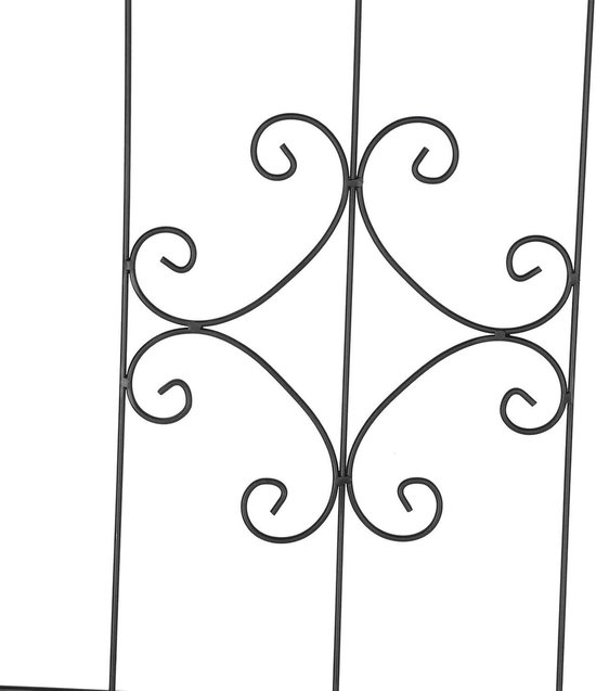 Klimrooster 180x50cm - Set van 2 stuks - Metalen klimrek voor ...