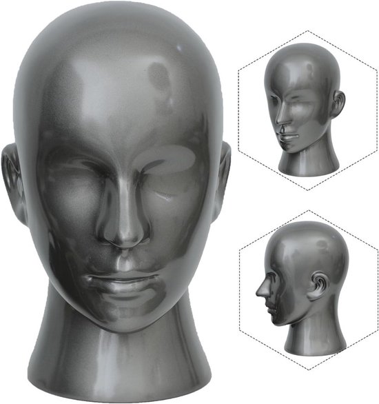 Thuys – Paspop Hoofd – Mannequin – Pashoofd – 28cm x 13cm x 54cm – Fel ...