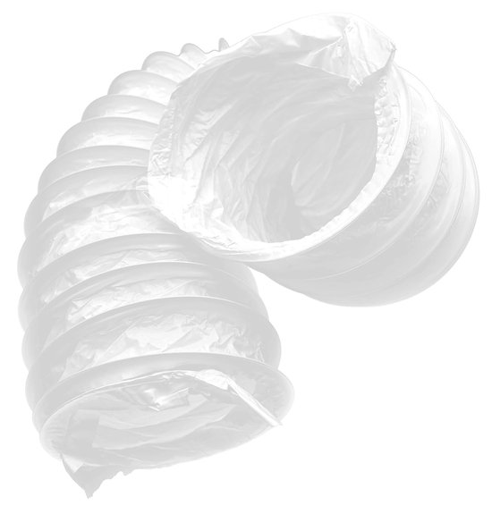 Flexibele pvc slang voor ventilatie - Ø 80 mm - 1 meter | bol