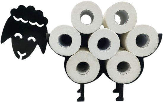 Somstyle Reserverolhouder Schaap - 53.5 x 33.5 x 11.5 CM - WC Rolhouder ...