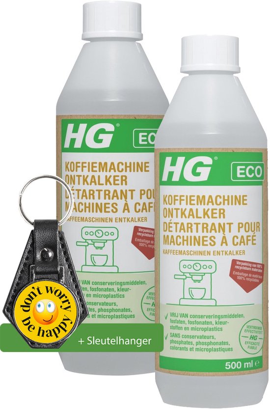 HG ECO koffiemachine ontkalker citroenzuur - 2 Stuks - 500 ml - de ...