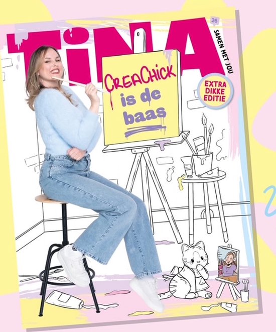Tina magazine nr. 26 - 2025 - tijdschriften - magazine - CreaChick is ...
