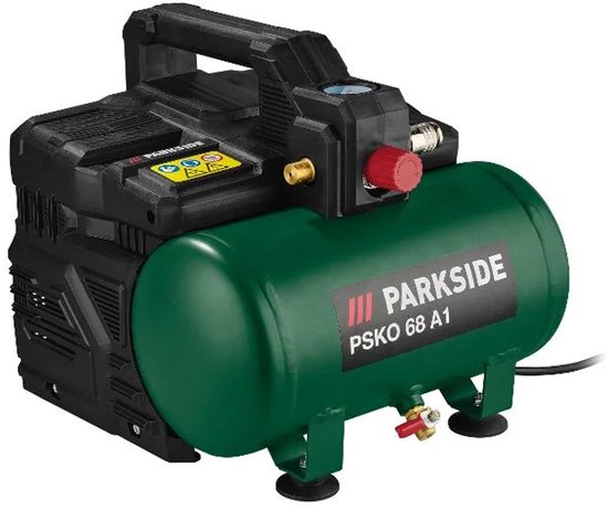 PARKSIDE Stille compressor - 550 W - 6 L waterreservoir - 56,7 dB ...