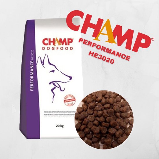 Champ hondenvoer Performance 20 kg met zachte beloning kip 200 gram | bol
