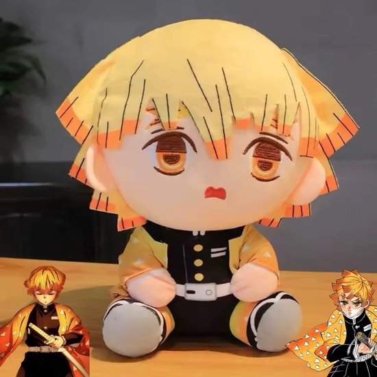 Zenitsu Agatsuma knuffel | DemonSlayer | Kimetsu no Yaiba | Thunder ...