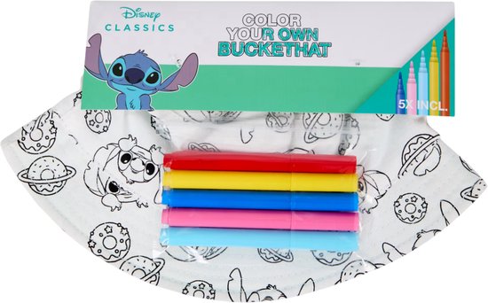 Disney - Lilo & Stitch - Color Your Own Buckethat - 56cm omtrek ...