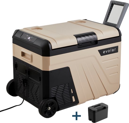 Evolar Elektrische Compressor Koelbox - 35L - Inclusief Accu - 12V en 230 volt - Met... | bol