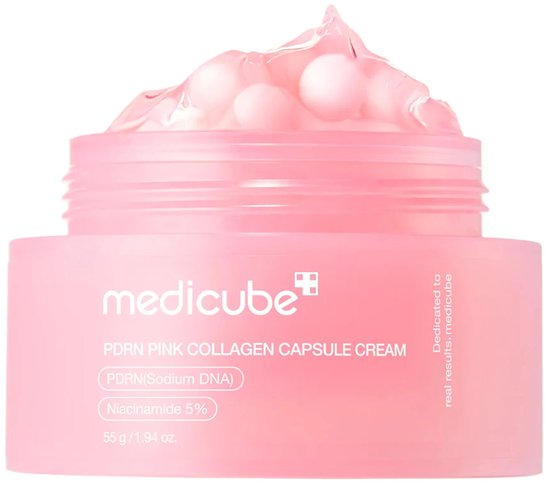 Medicube - PDRN Pink Collagen Capsule Cream - 55g - Korean Skincare | bol
