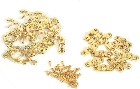 Allecto Plus - Sieraden Box Latch Hasp Antieke Rechterhaak Grendels - Bronzen Toon... | bol