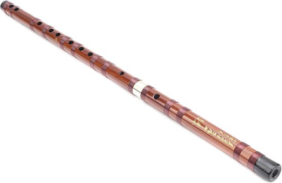 Bamboe Dwarsfluit Traditioneel Chinees Instrument met Opbergdoos voor ...