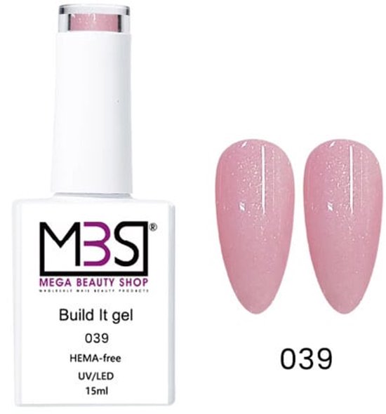 Biab gel/Build It gel HEMA-Free 15ml. (039) - Biab - Builder Gel - Biab nagellak -... | bol