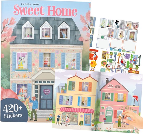 Depesche - Create your Sweet Home stickerboek | bol