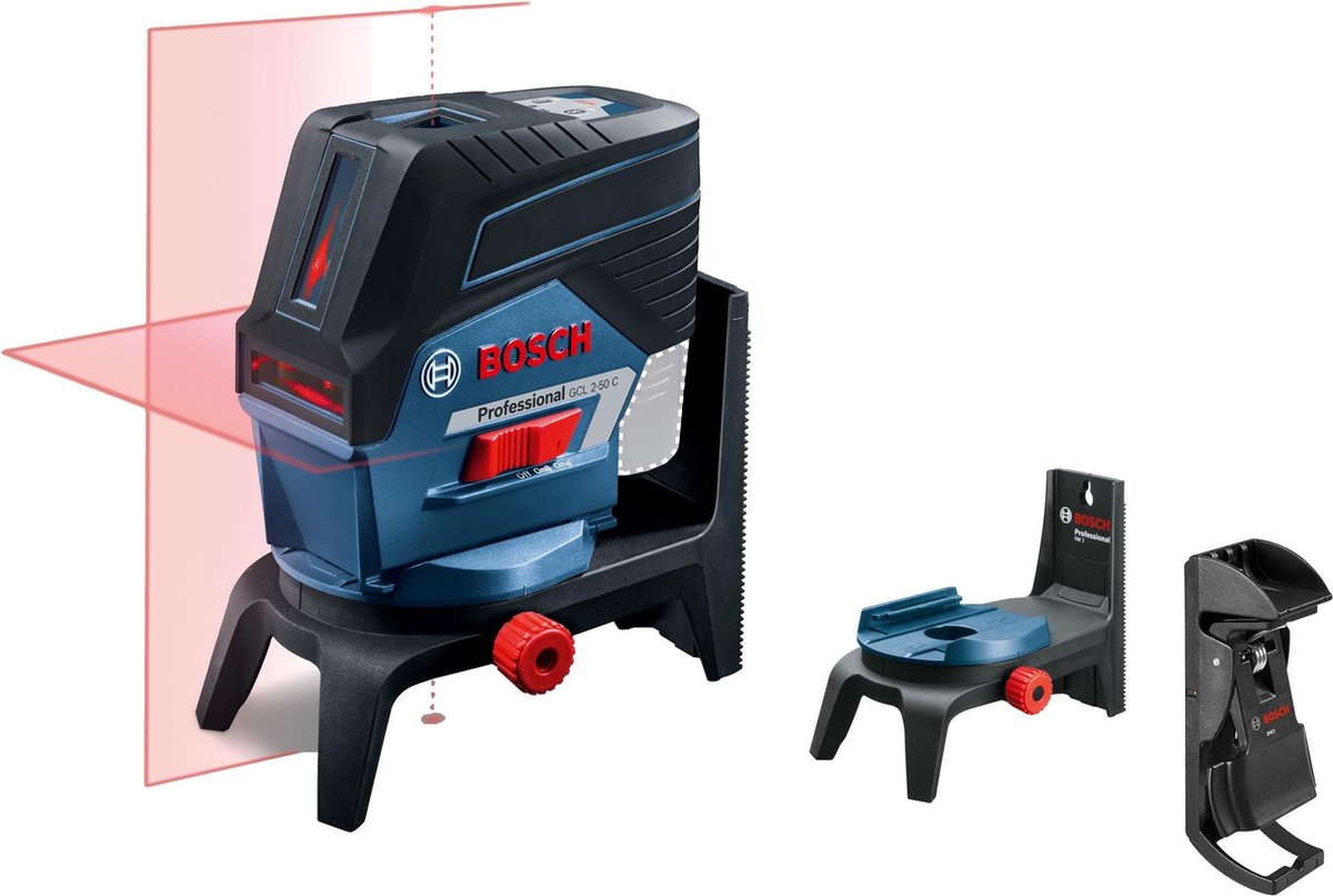 Bosch GCL 2-50 C SOLO 12V Li-Ion accu Kruislijn-/puntlaser body in L ...