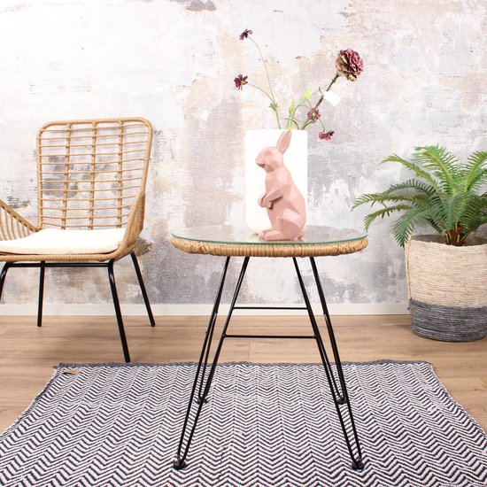 DS4U® Bijzettafel Moda DLX - tuintafel - tafel - tafeltje - naturel ...