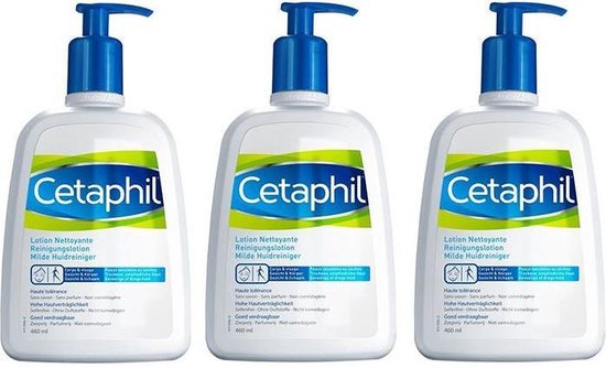 Cetaphil Milde Huidreiniger Zeepvrij 3x460ml | bol