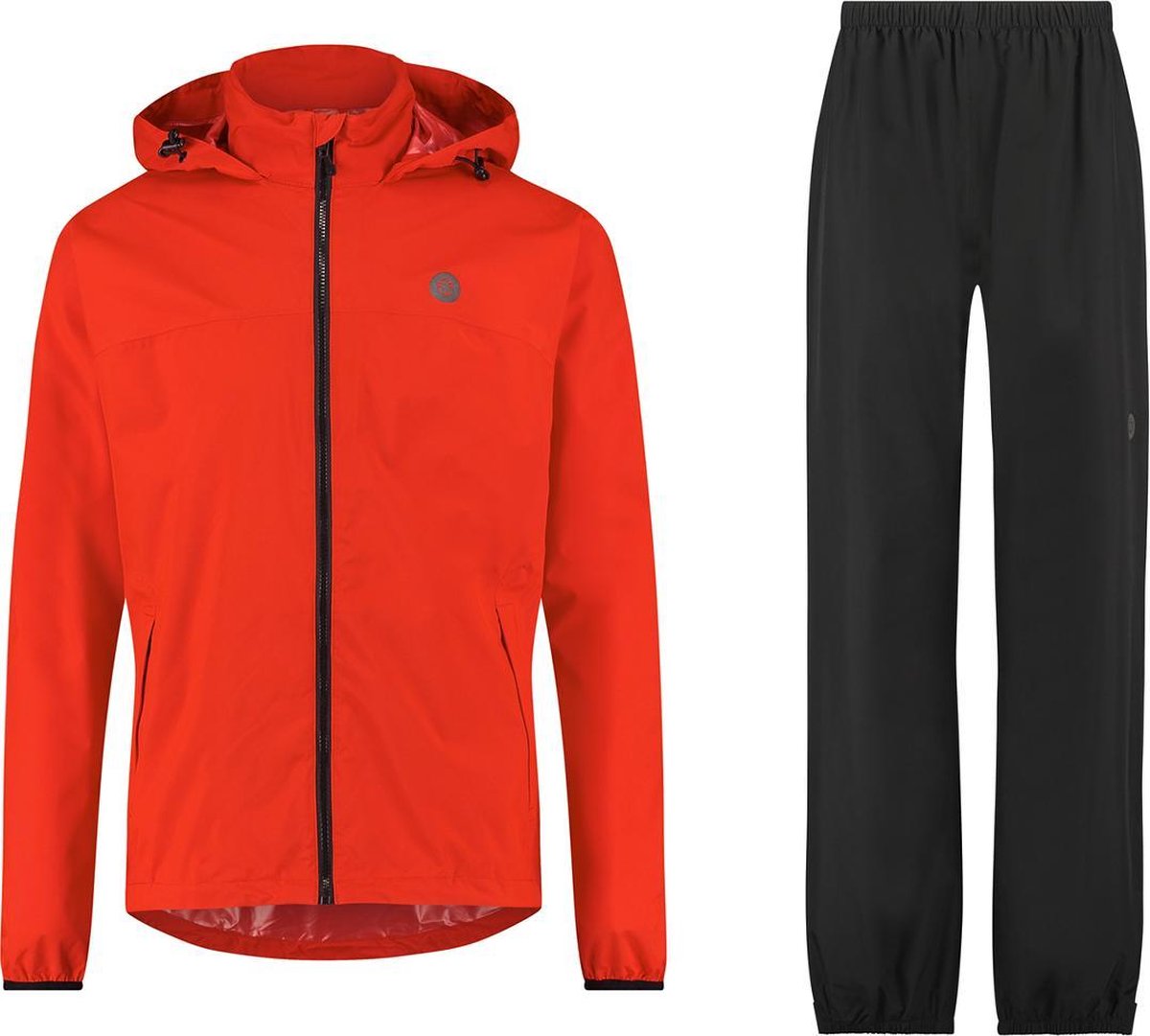 AGU GO Regenpak Essential Unisex - Rood - S - Dames & Heren ...