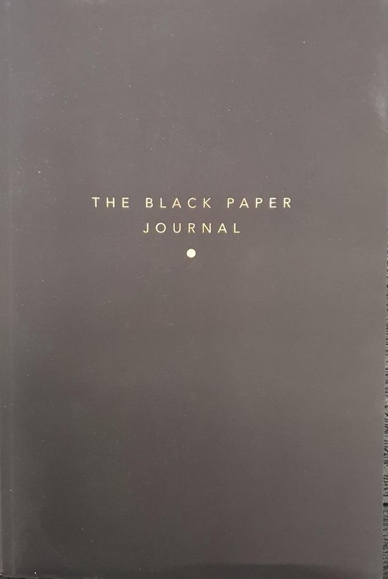The Black Paper Journal, Nifty Notebooks | 9781086920574 | Boeken | bol.com