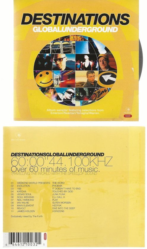 Global Underground : Departures, various artists | CD (album) | Muziek ...